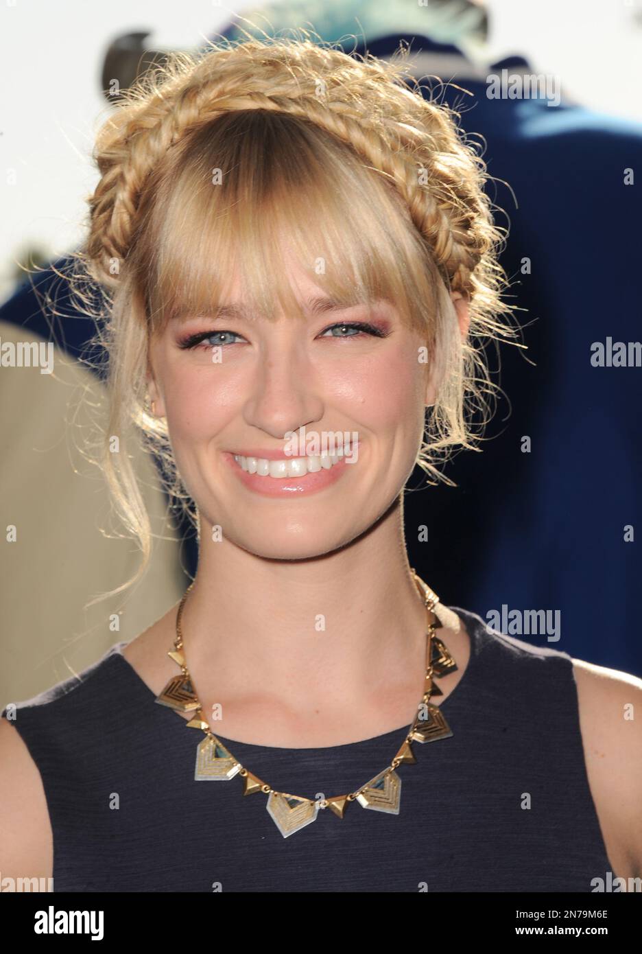 Beth Behrs arrives at the world premiere of "Monsters University" at ...