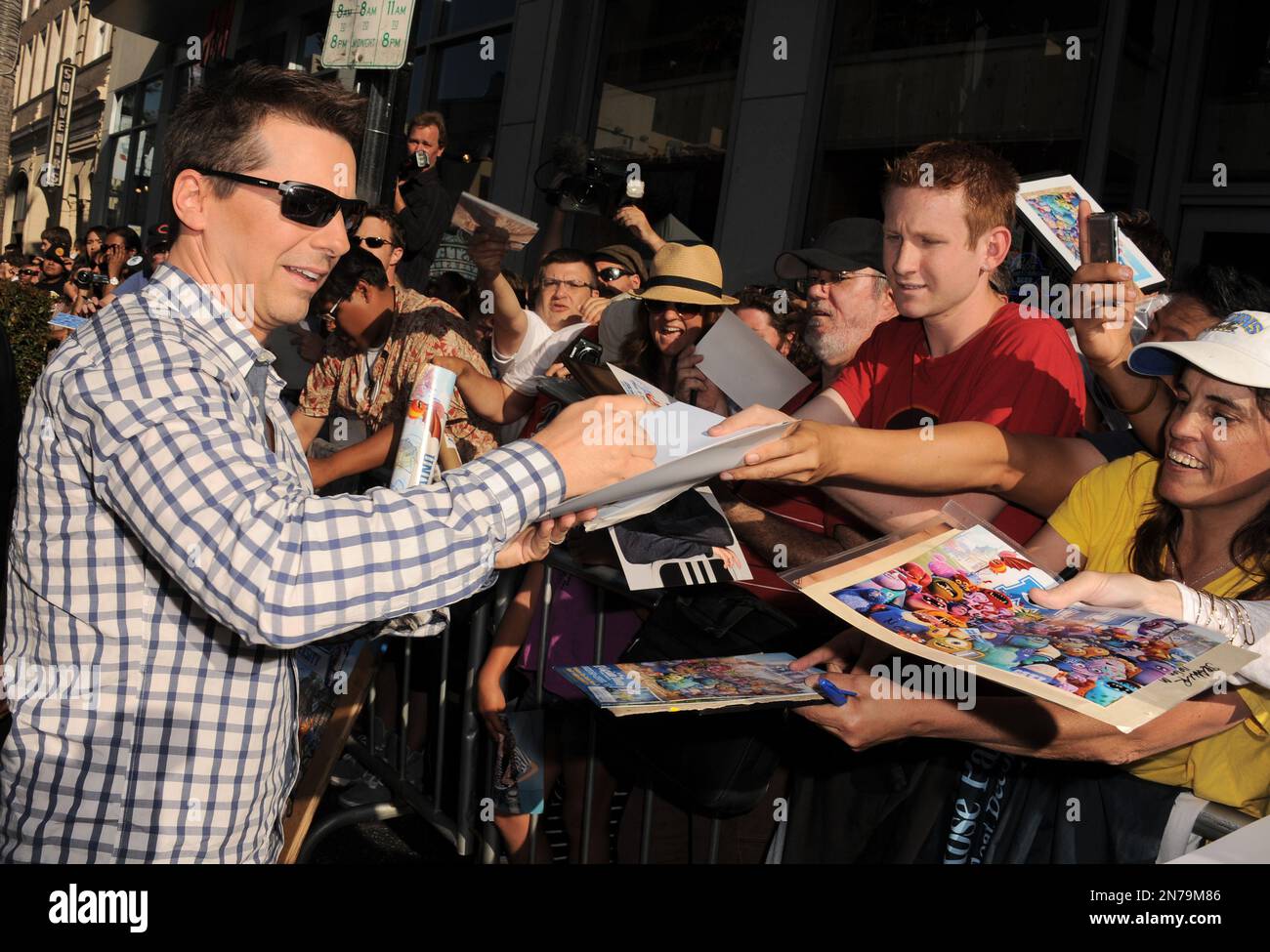 Sean Hayes arrives at the world premiere of "Monsters University" at ...