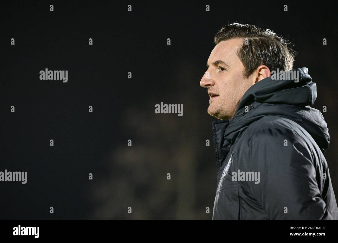 Head Coach Dave Mattheus of Anderlecht pictured during a female soccer ...