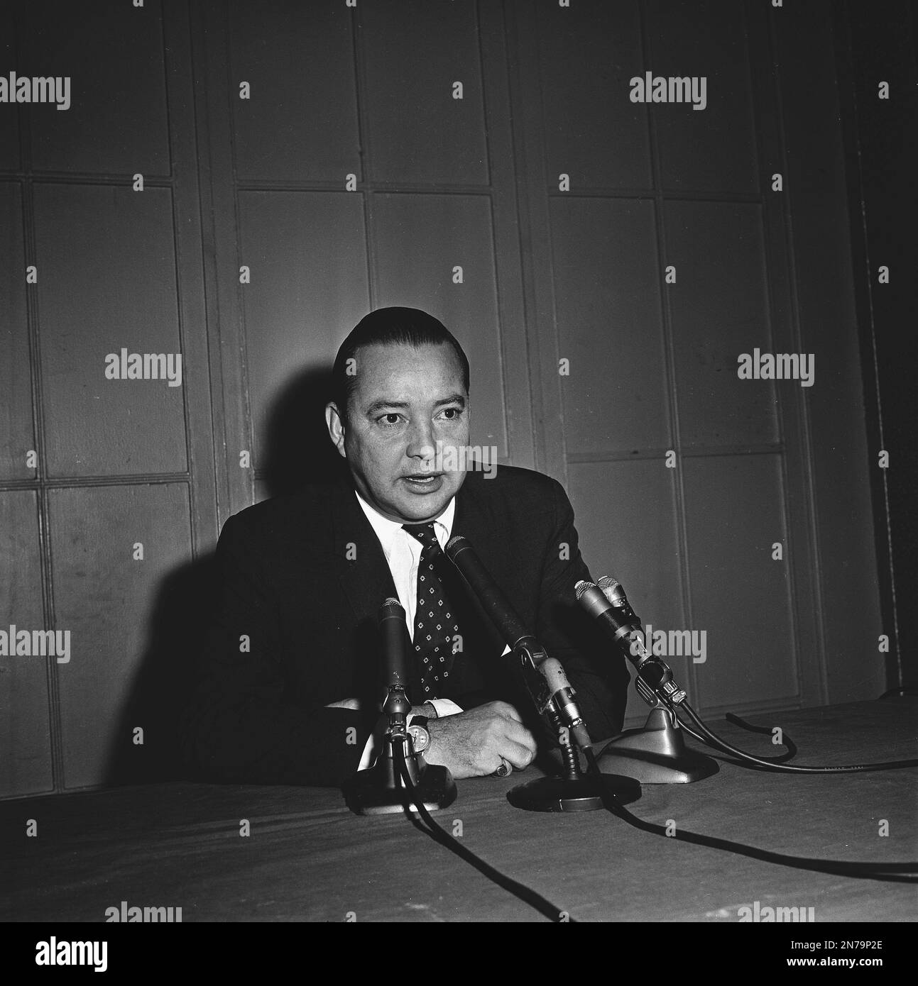 William Clay Ford, 38, is shown at a press conference after he became ...