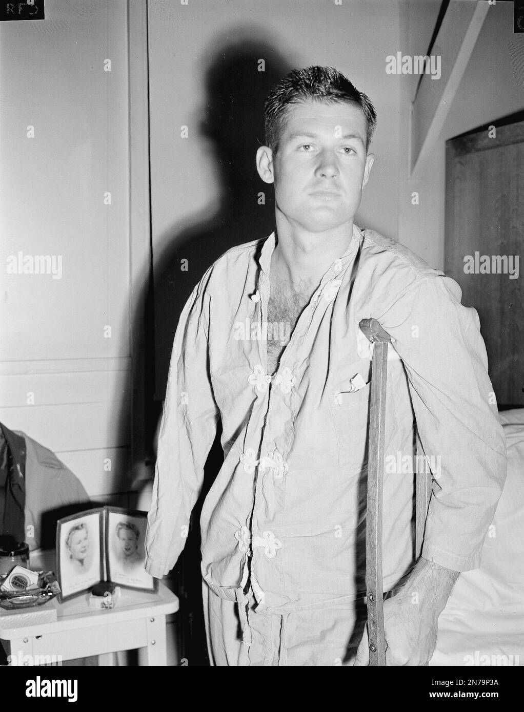 Capt. Maurice L. Britt of Carlisle, Ark., infantry officer and former ...