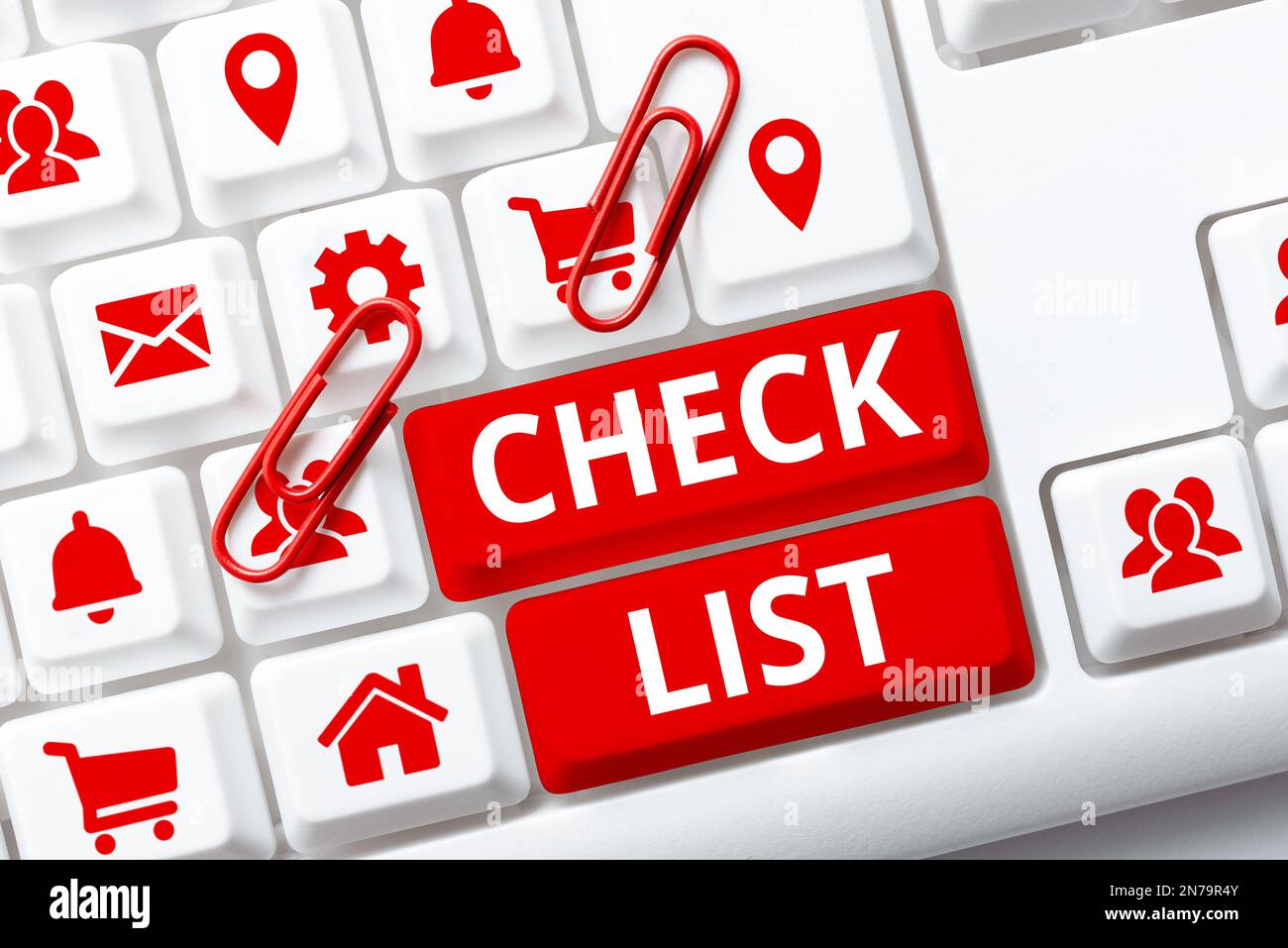 Text caption presenting Check List. Business overview Items required ...