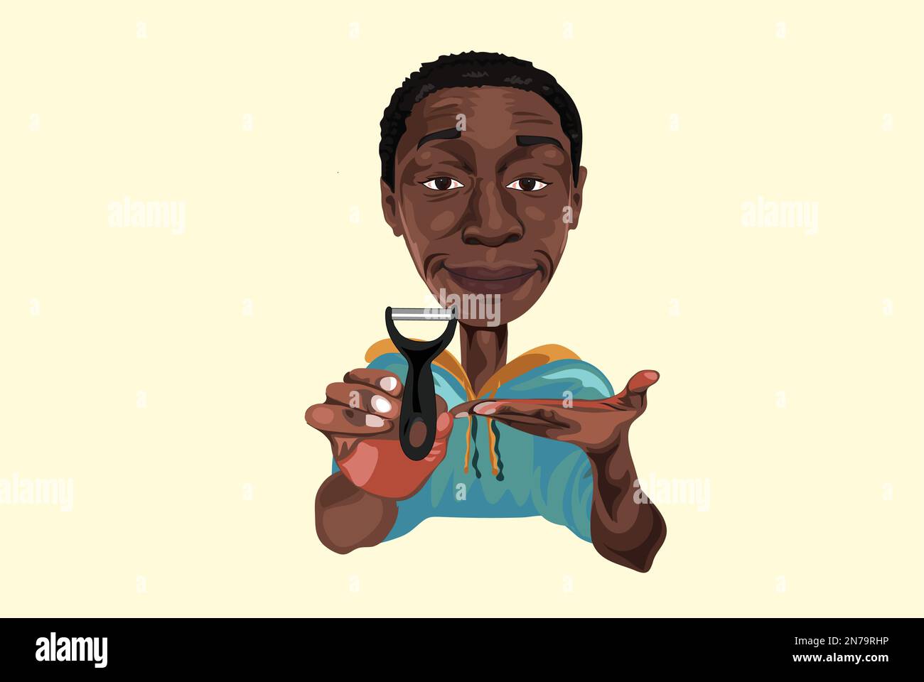 Khaby lame Stock Vector Images - Alamy