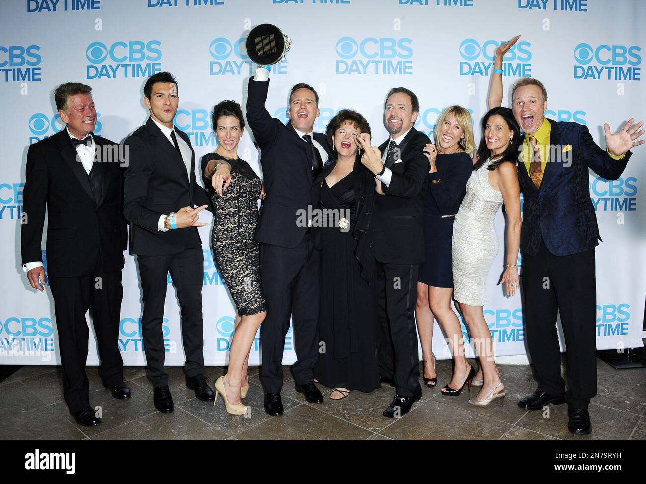 The cast and crew of The Price Is Right arrives at the CBS Daytime Emmy ...
