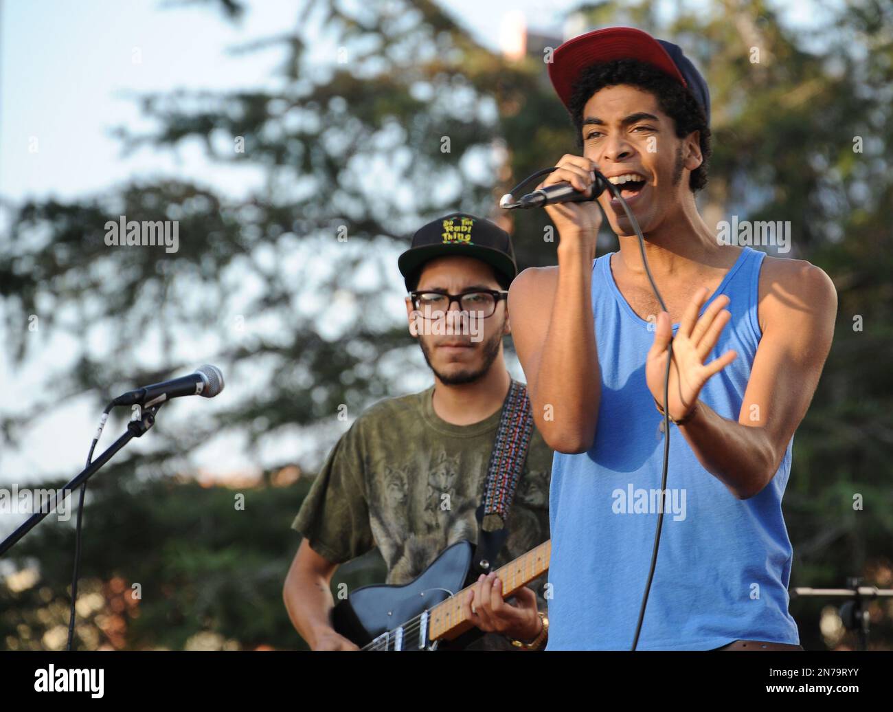 Raheem Cohen attends Street Food Cinema featuring Pitch Perfect at ...