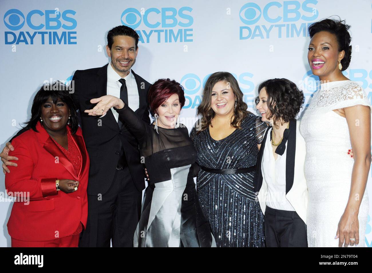 The cast and crew of The Talk arrives at the CBS Daytime Emmy After ...