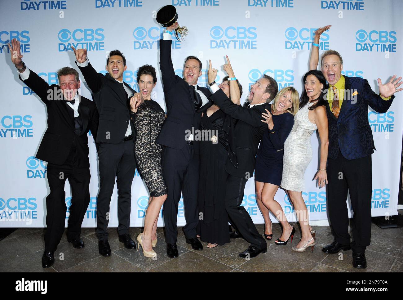 The cast and crew of The Price Is Right arrives at the CBS Daytime Emmy ...