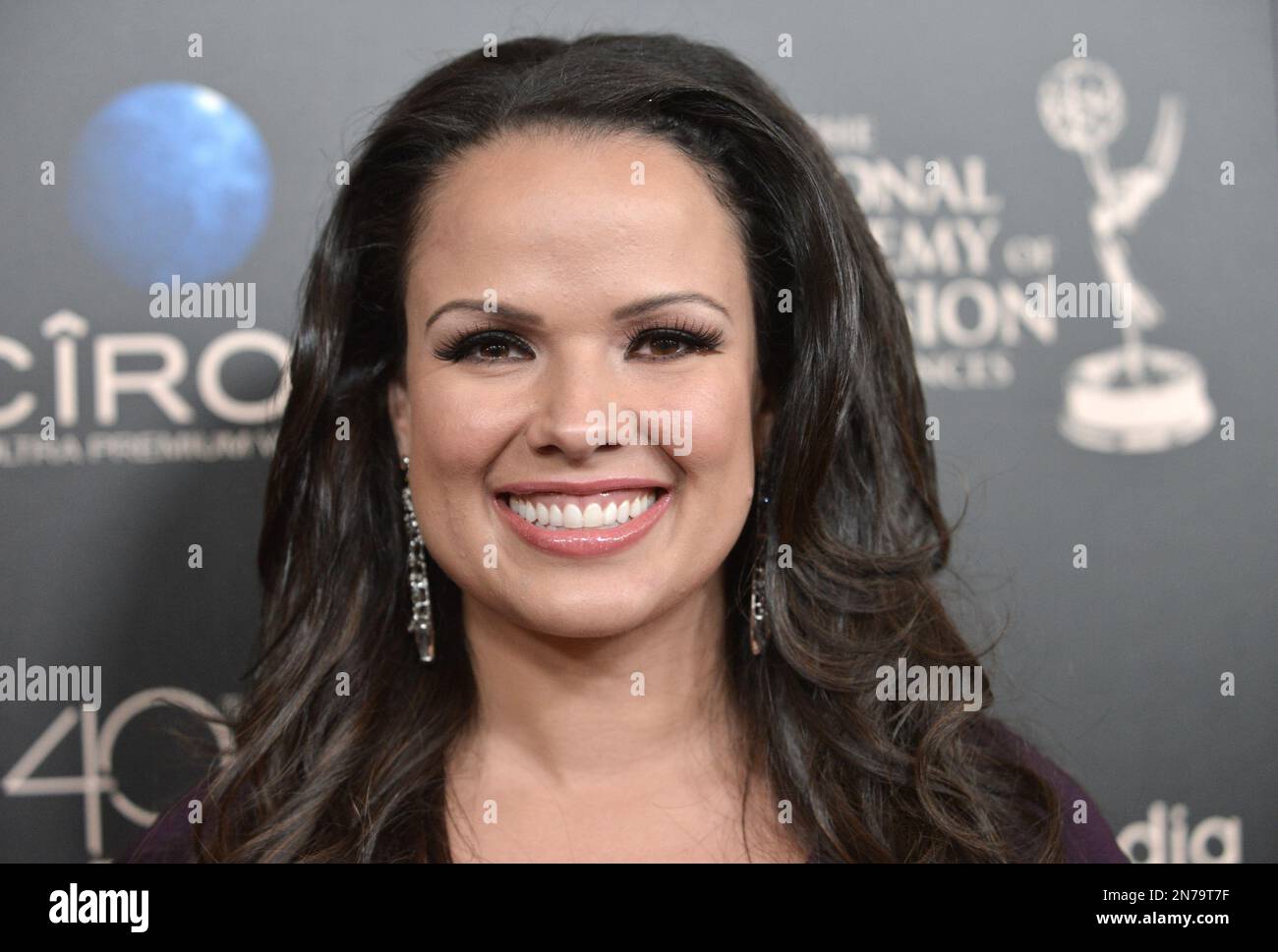 Natasha Curry arrives at the 40th Annual Daytime Emmy Awards on Sunday ...