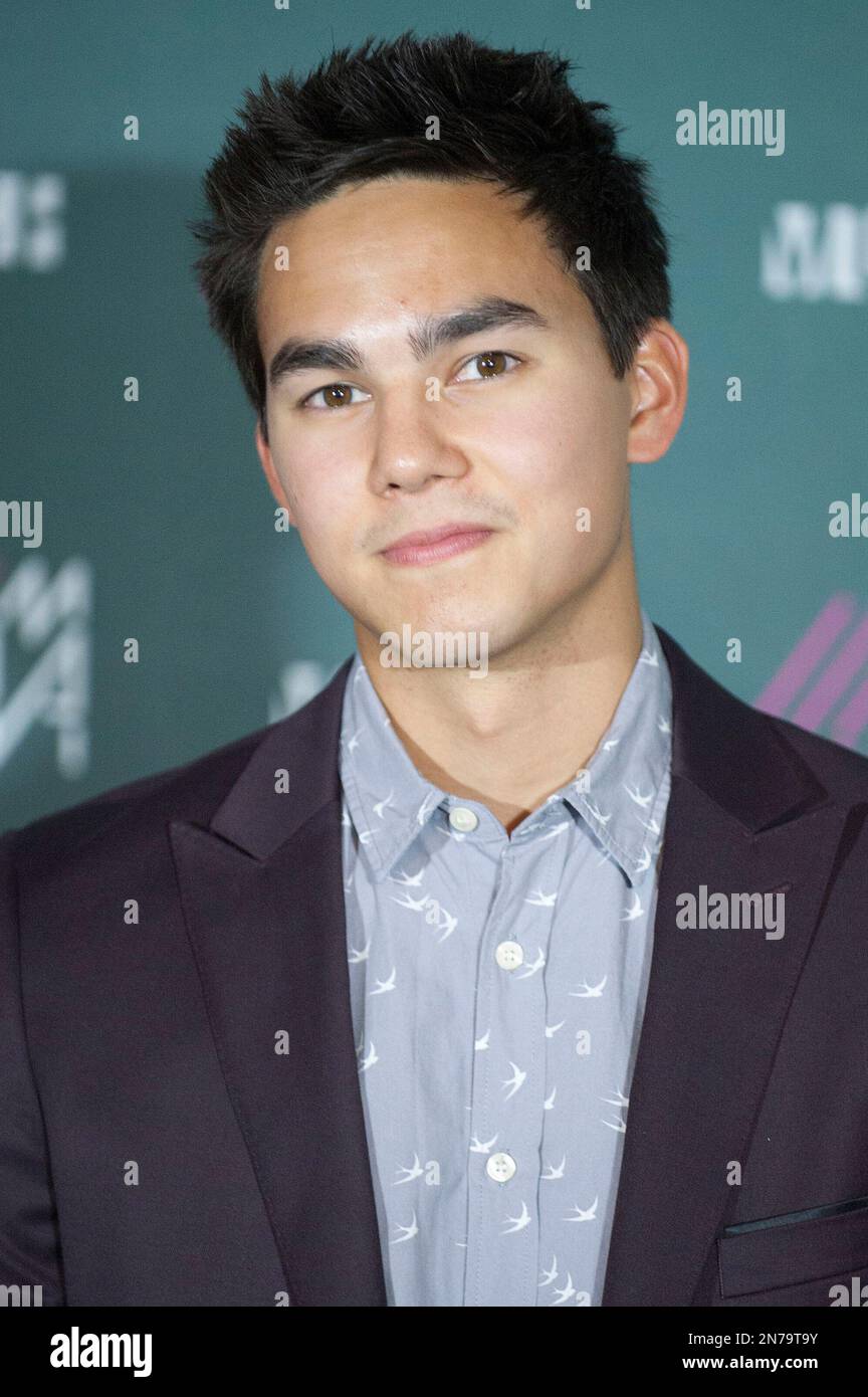 Tyler Shaw poses for a picture in the Press Room during the 2013 ...