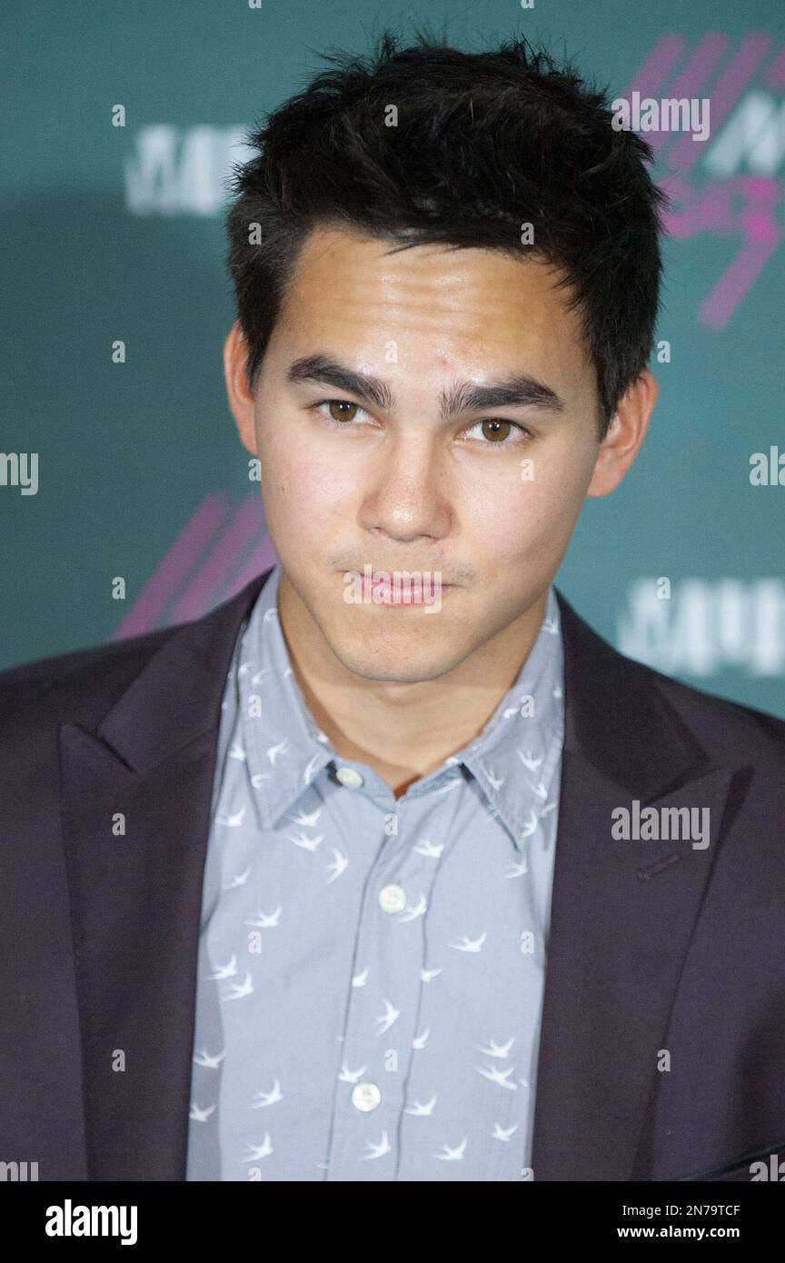 Tyler Shaw poses for a picture in the Press Room during the 2013 ...