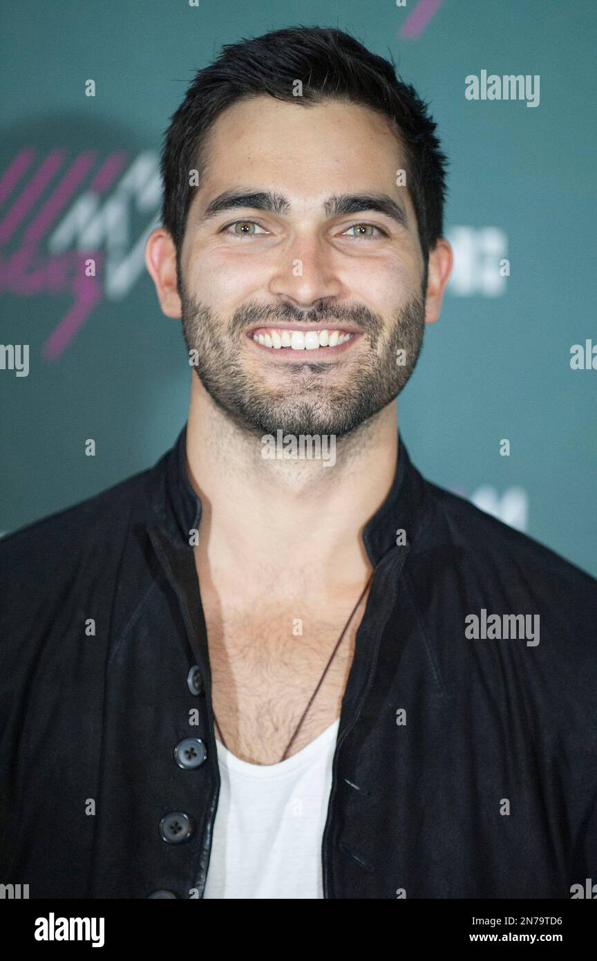 Tyler Hoechlin poses for a picture in the Press Room during the 2013 ...