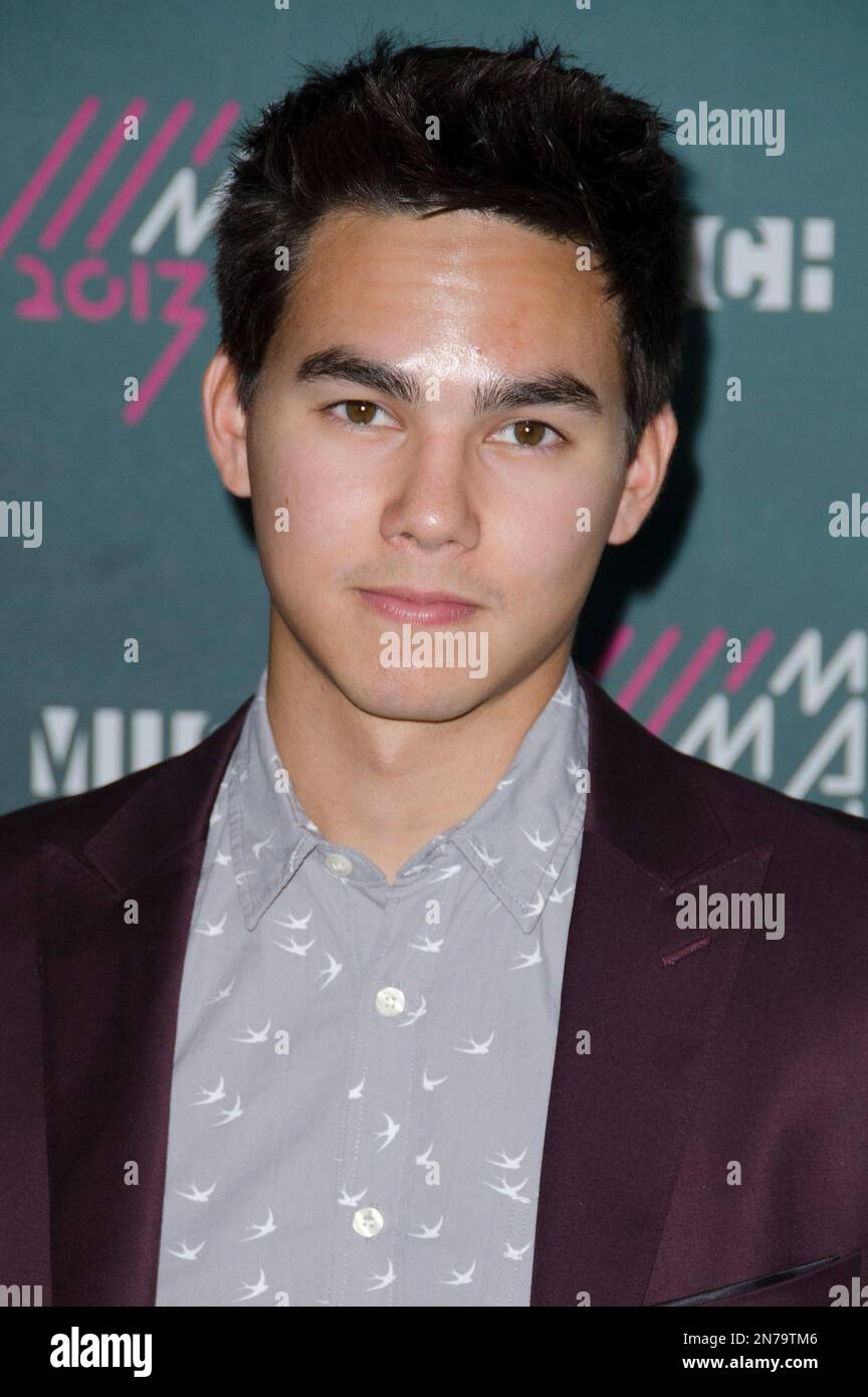 Tyler Shaw poses for a picture in the Press Room during the 2013 ...