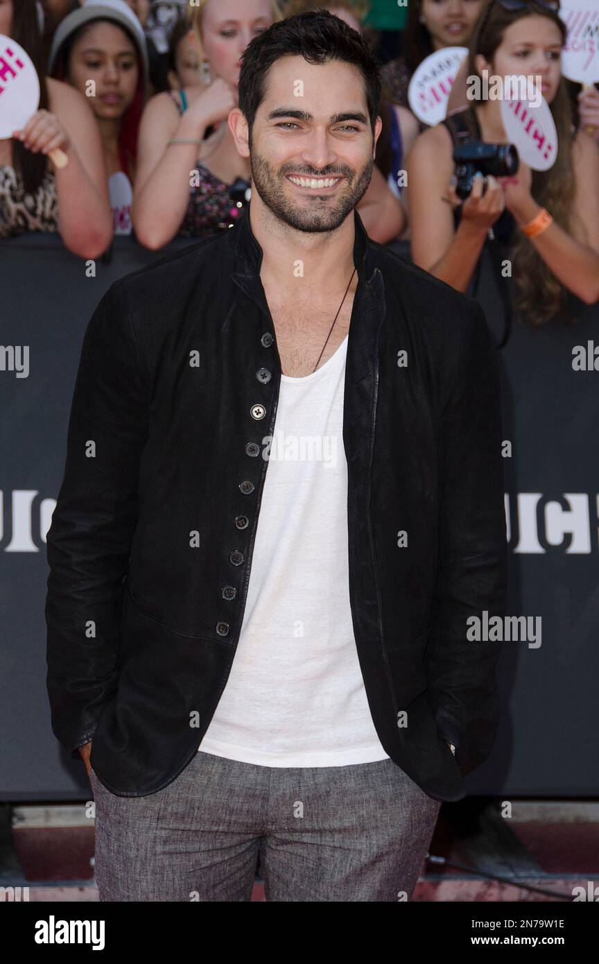 Tyler Hoechlin arrives on the red carpet at the 2013 MuchMusic Video ...