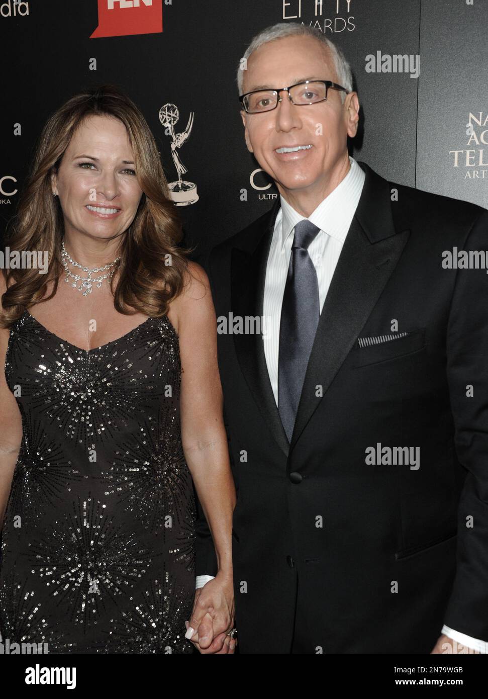 Dr. Drew Pinsky, right, and Susan Pinsky arrive at the 40th Annual ...