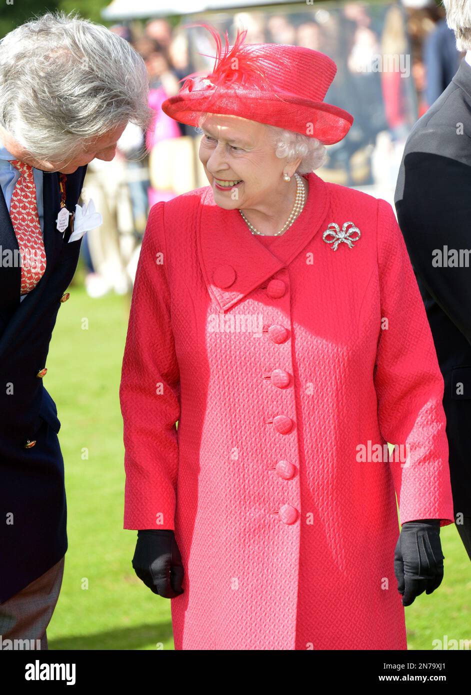 Arnaud Bamberger of Cartier UK and HM the Queen Elisabeth II at the ...
