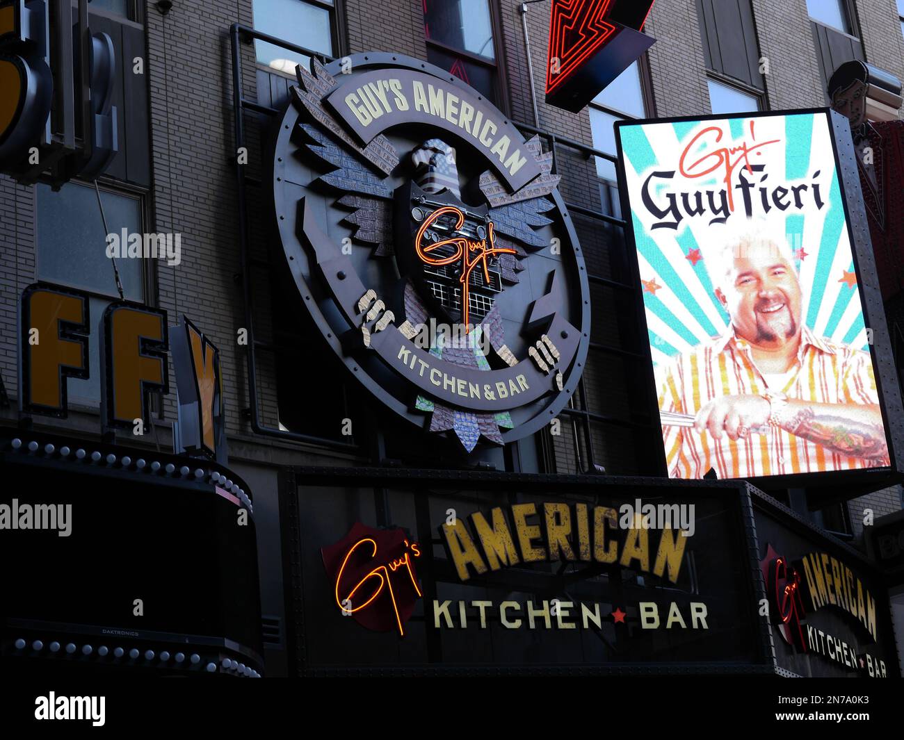 The Guy's American Kitchen & Bar restaurant in New York City's ...
