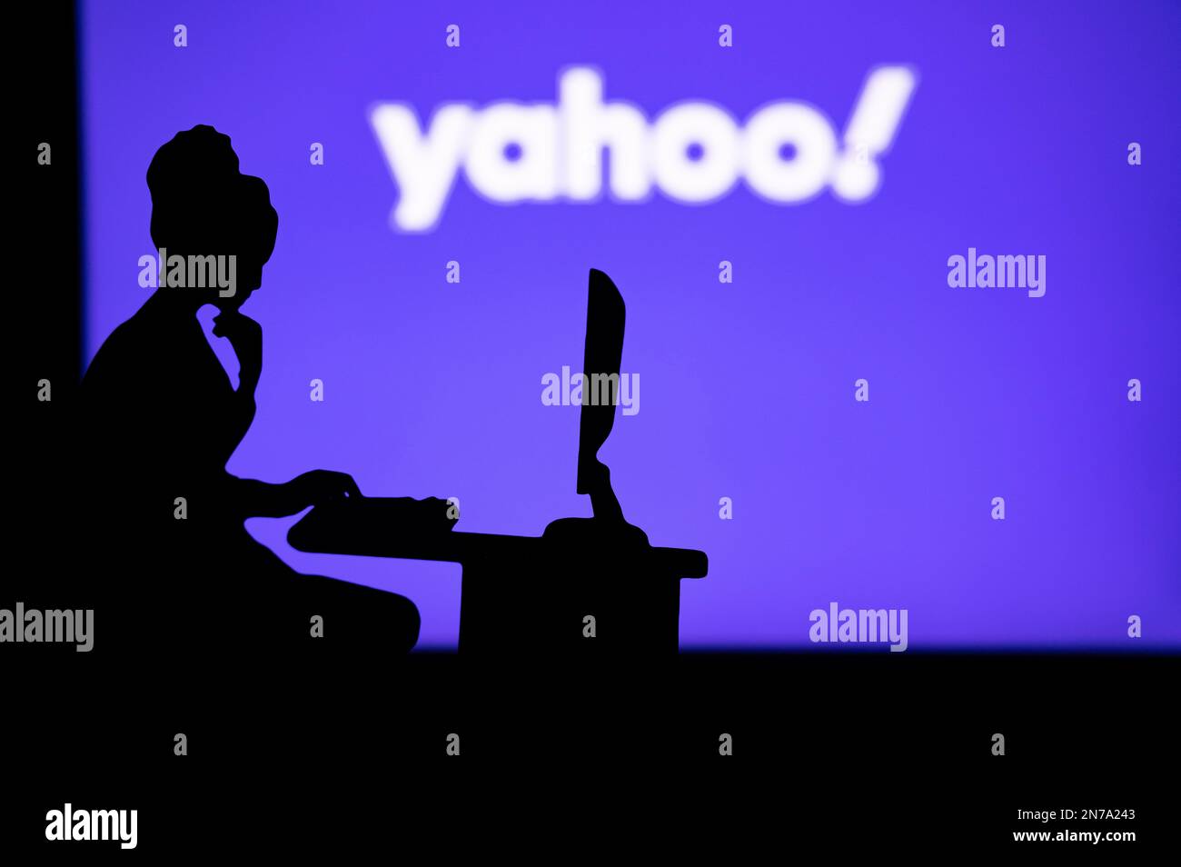USA, NEW YORK CITY, JANUARY 30, 2023: Yahoo. Bridging the Gap Between Technology and Humanity: A ...