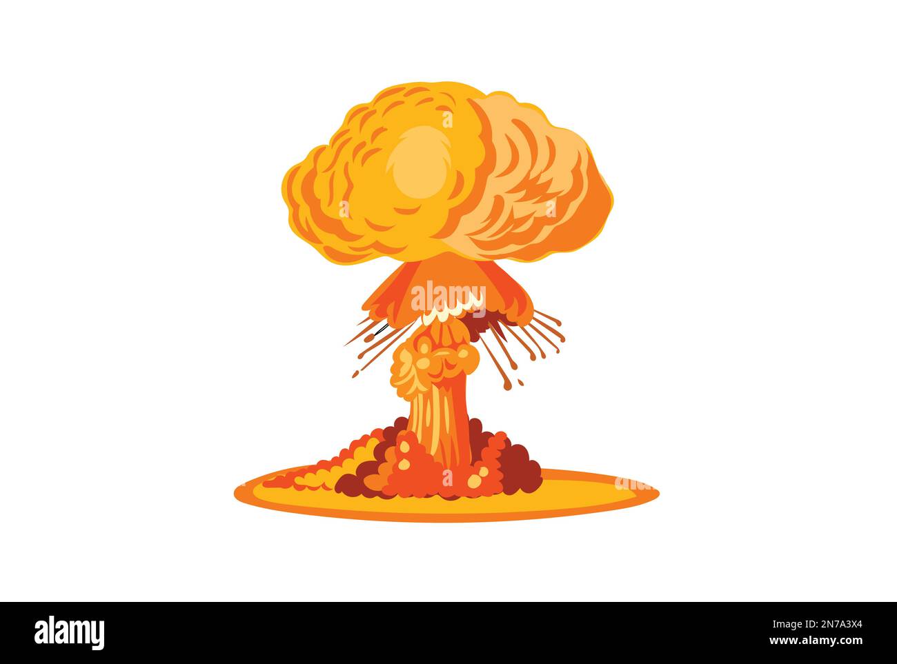 bomb blast vector illustration Stock Vector Image & Art - Alamy