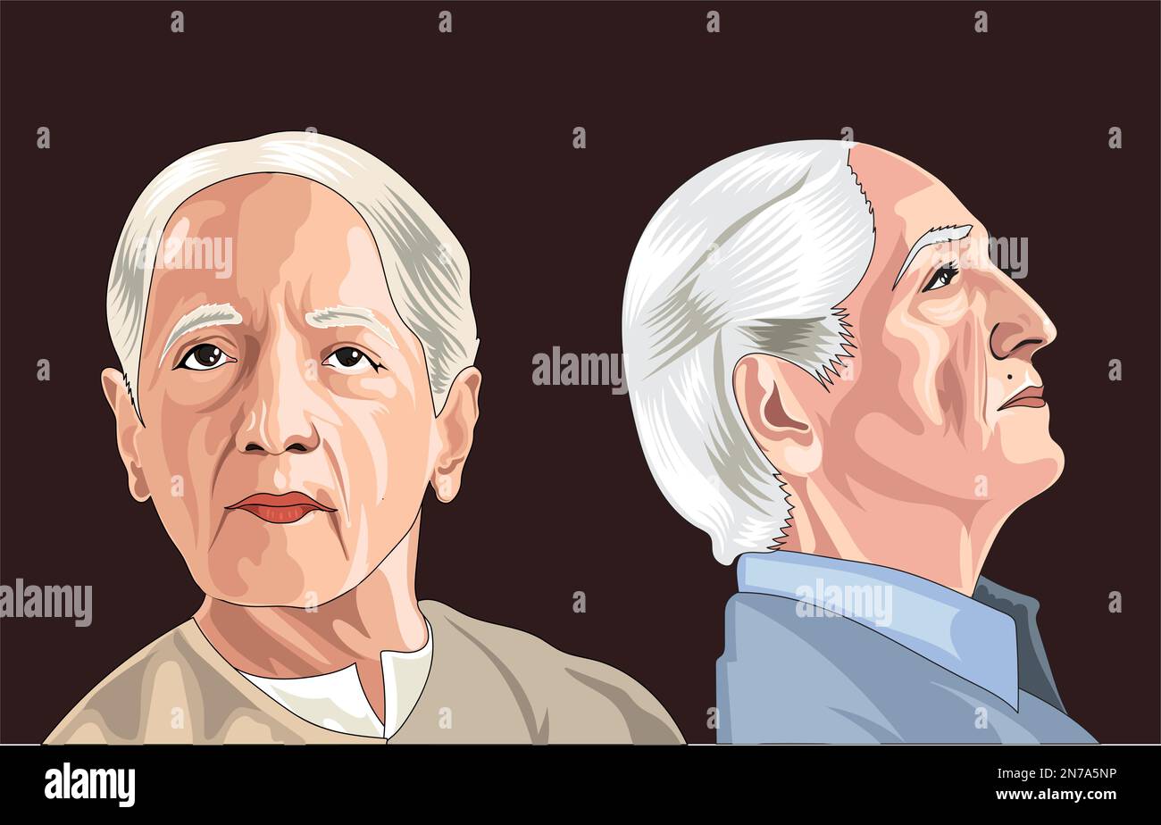 Jiddu Krishnamurti vector illustration Stock Vector Image & Art - Alamy