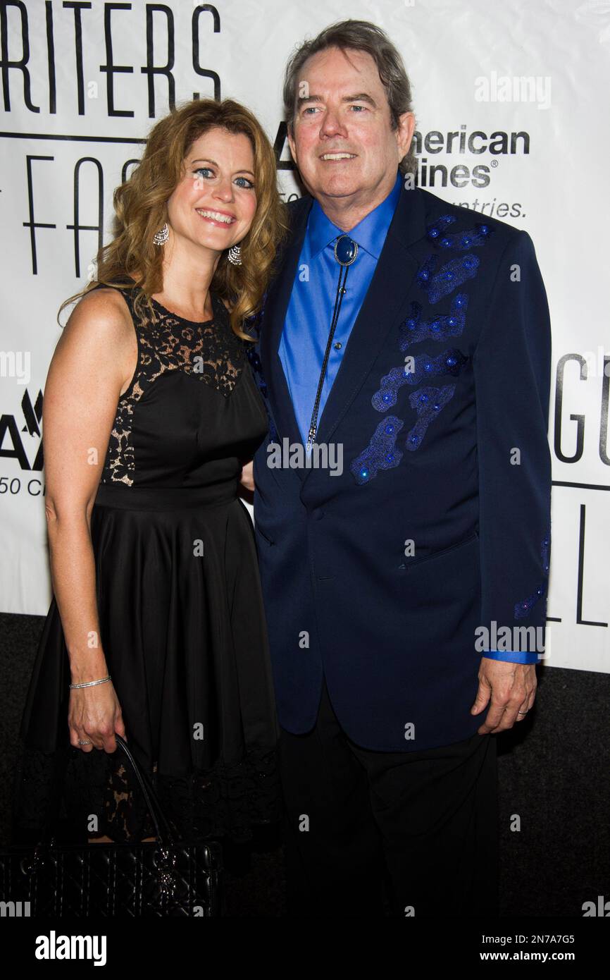 Laura Savini and Jimmy Webb attend the Songwriters Hall of Fame 44th ...