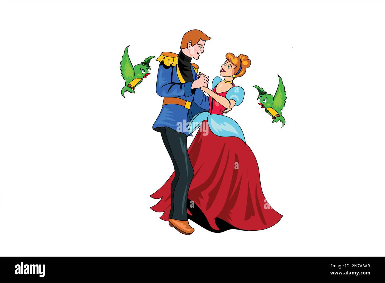 sandrella couple vector Stock Vector Image & Art - Alamy