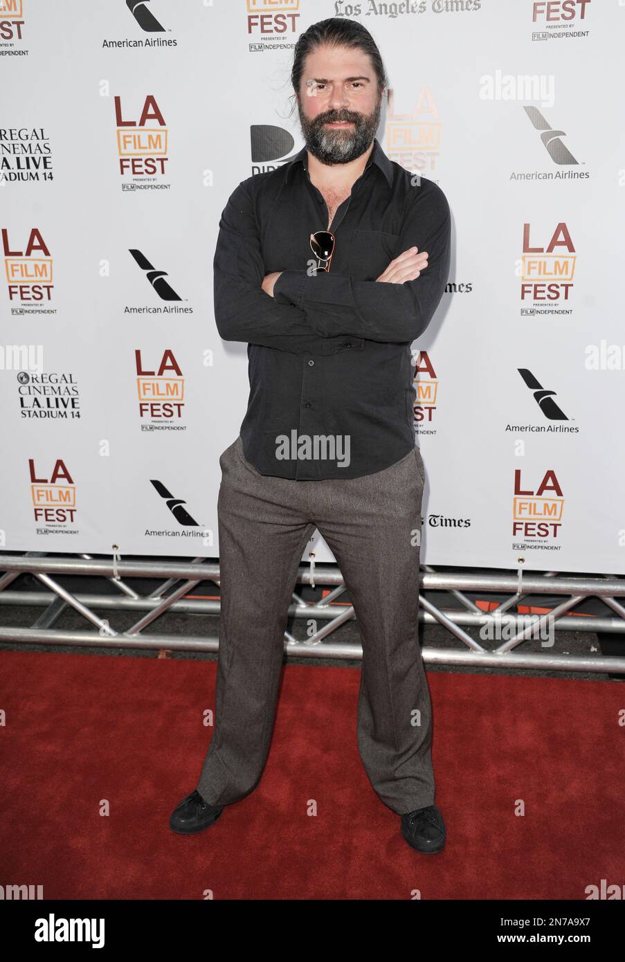 Sebastian Cordero arrives at the Los Angeles Film Festival's premiere ...