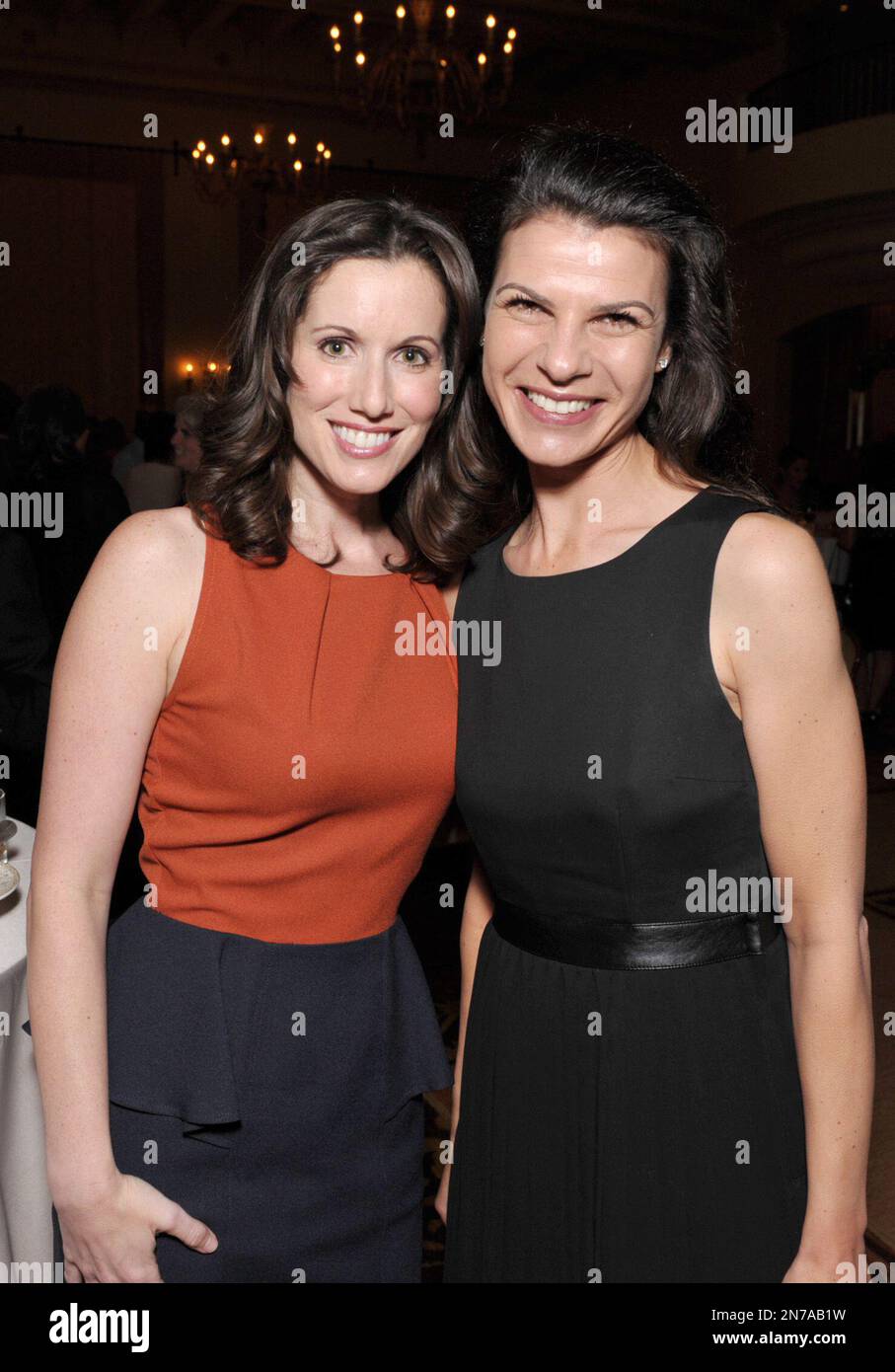 Heather Roop, left, and Tania Meneguzzi attend the Daytime Emmy Nominee ...