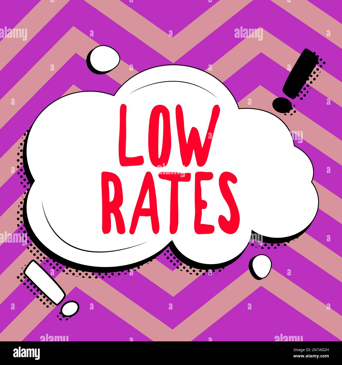 Handwriting text Low Rates. Business idea A cost of an item or service ...