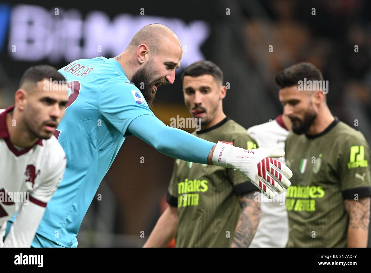 Milan, Italy. 10th Feb, 2023. Vanja Milinkovic-Savic of Torino FC ...