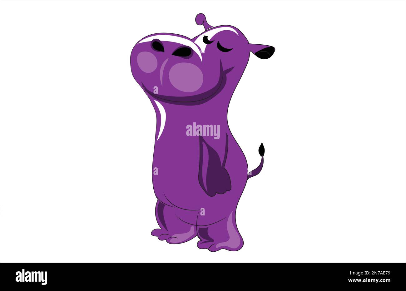 Disney Dancing Purple Hippo