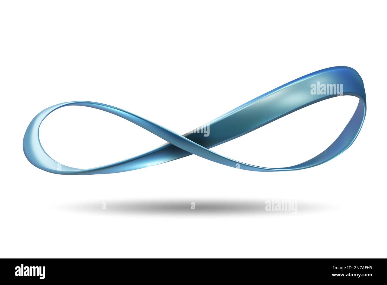 3d infinity symbol rendering Cut Out Stock Images & Pictures - Alamy