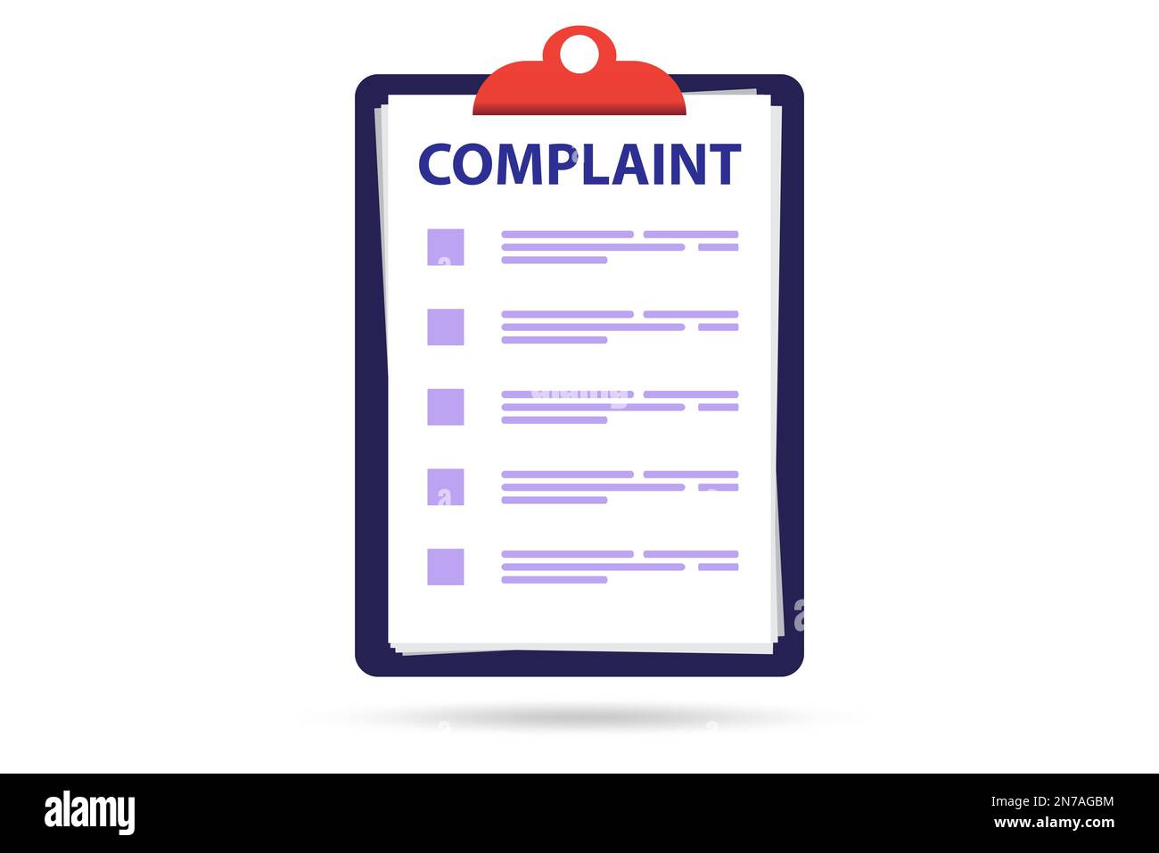 Complaint form complain hi-res stock photography and images - Alamy