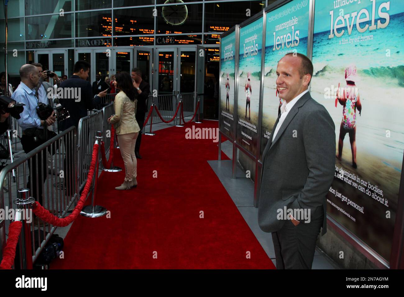 IMAGE DISTRIBUTED FOR MACROSCOPIC MEDIA - Director Ed Brown arrives at ...