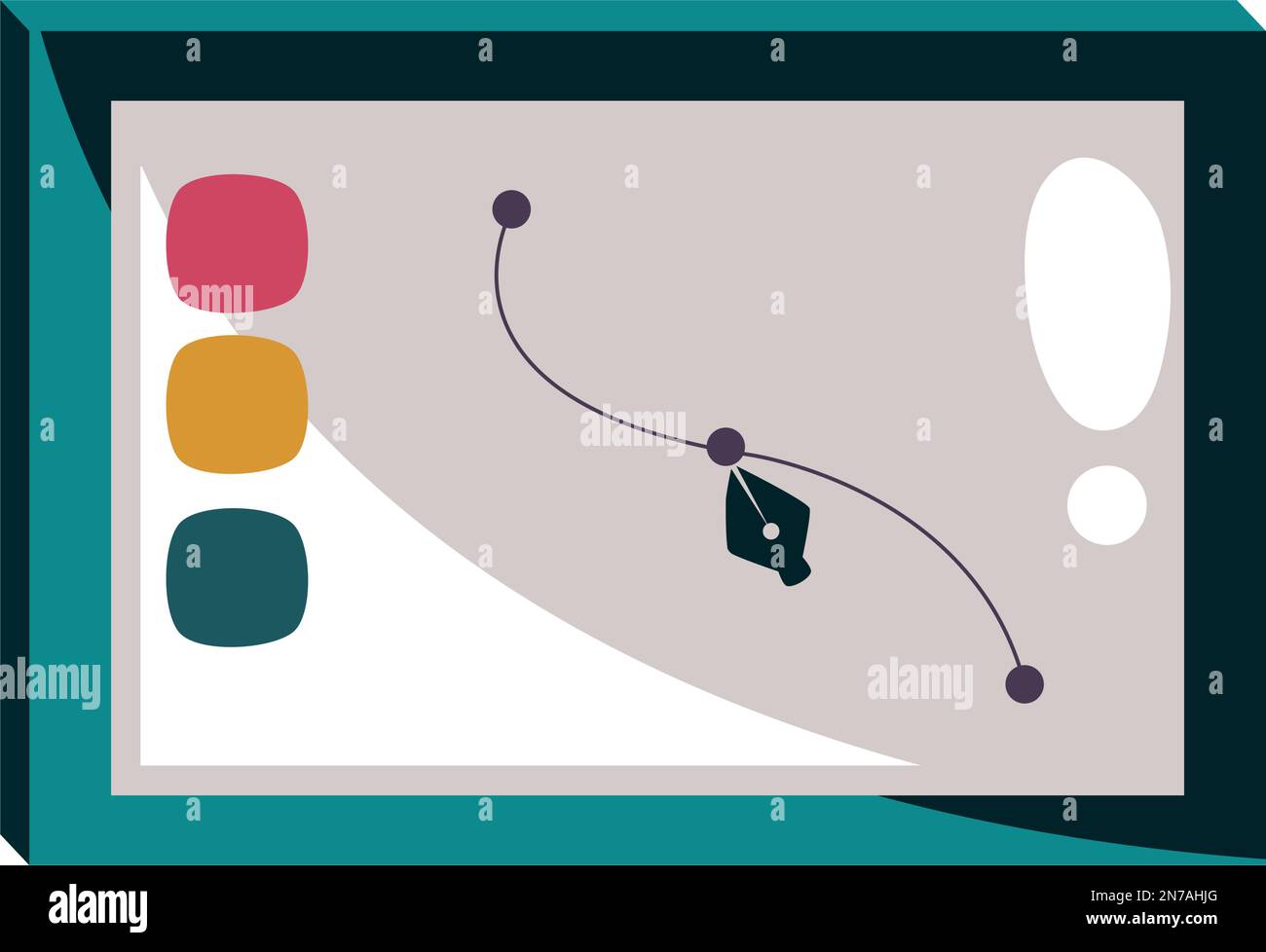 Desing app Stock Vector Images - Alamy