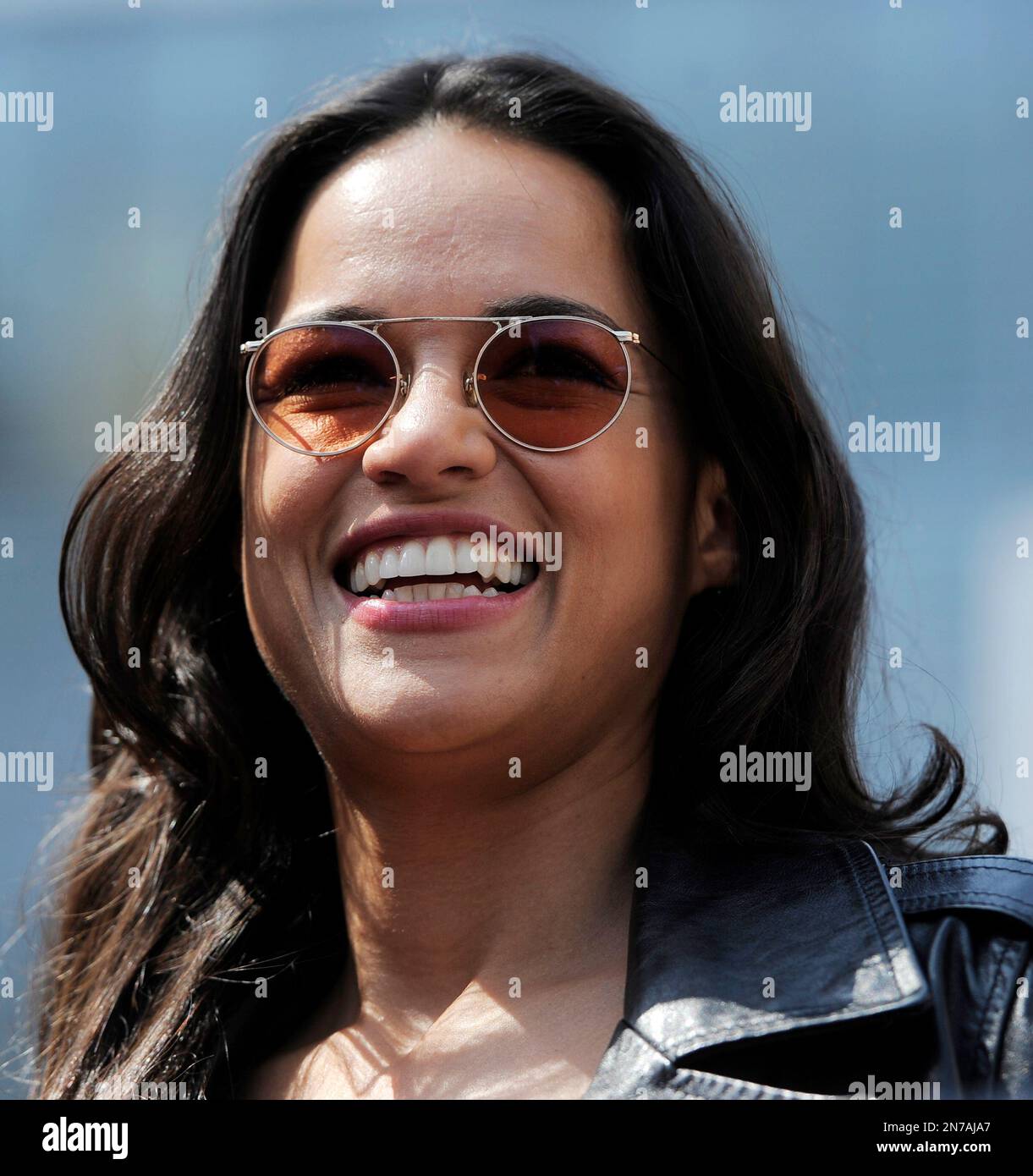 Michelle Rodriguez, a cast member in the animated 3D film "Turbo," is ...