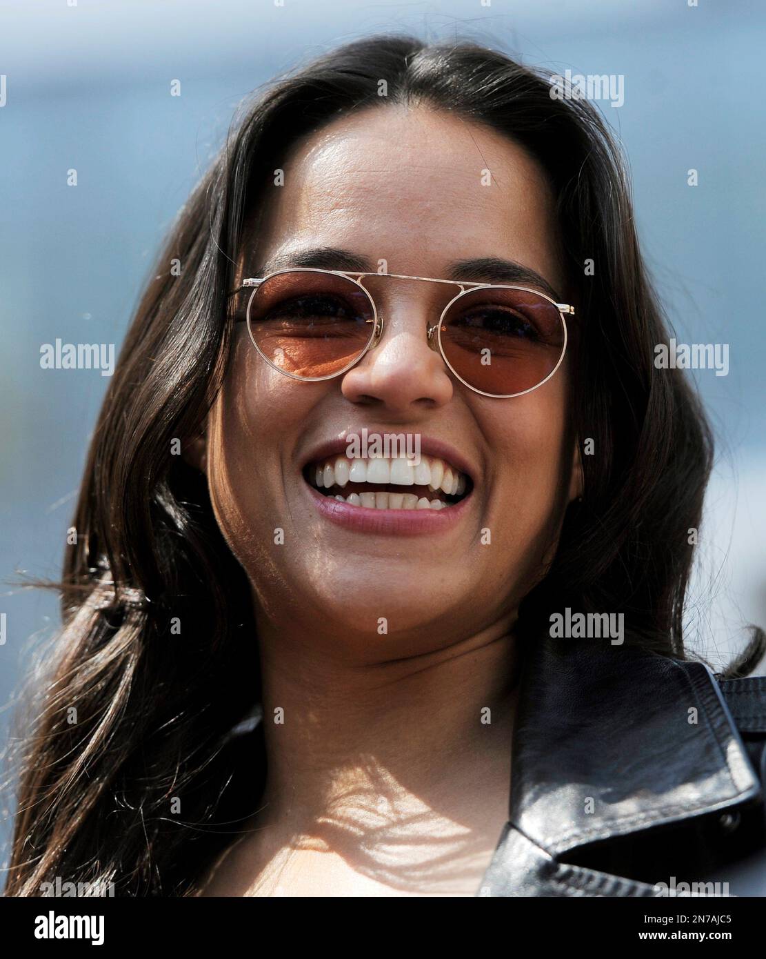 Michelle Rodriguez, a cast member in the animated 3D film "Turbo," is ...