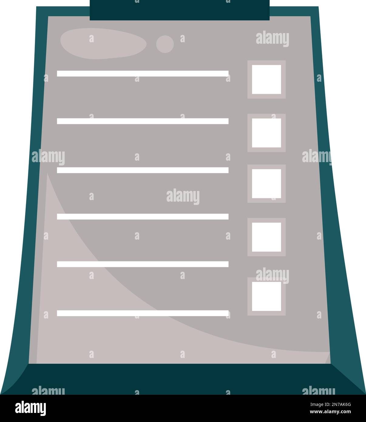 check mark list Stock Vector Image & Art - Alamy