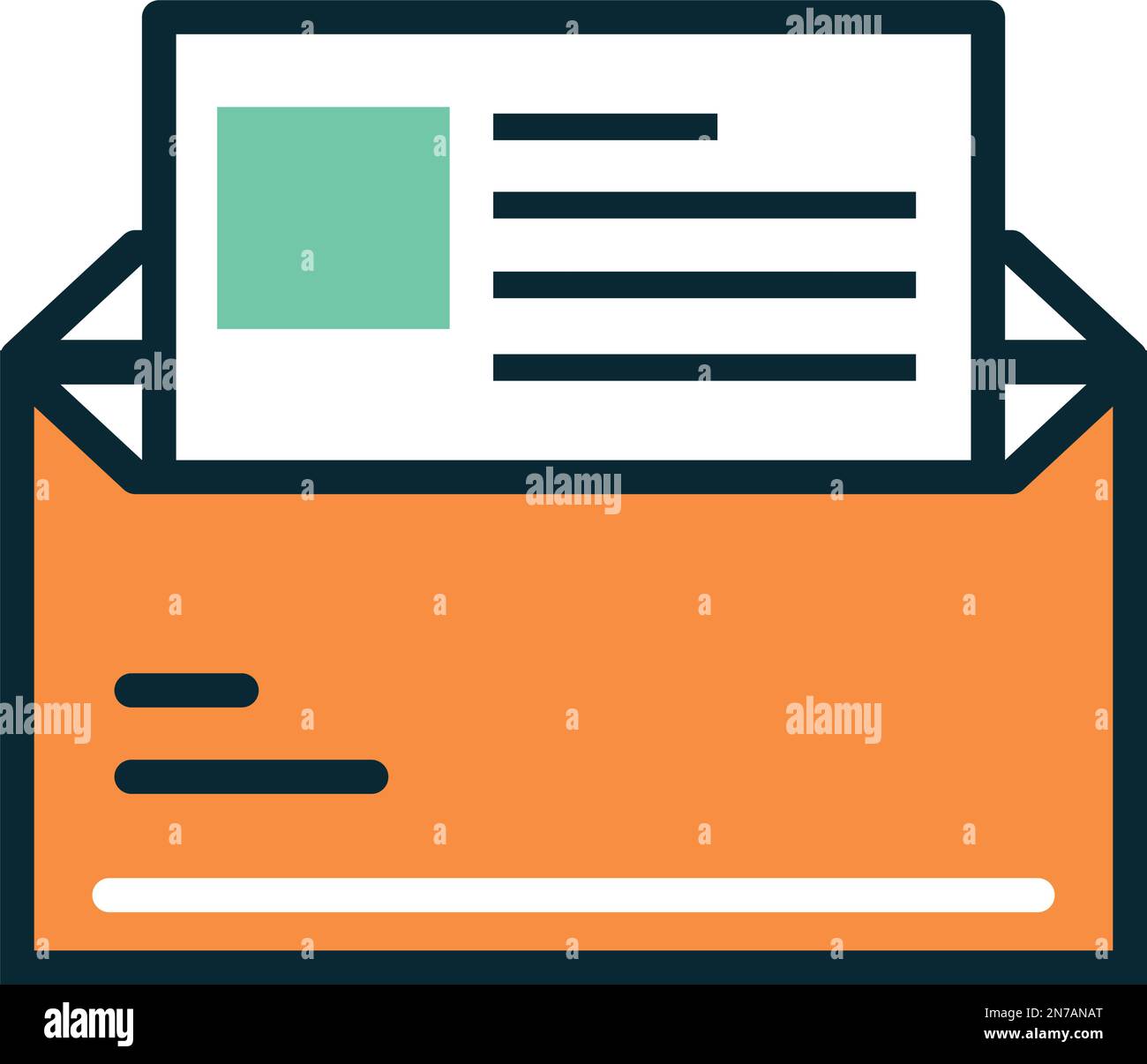 email icon isolated Stock Vector Image & Art - Alamy