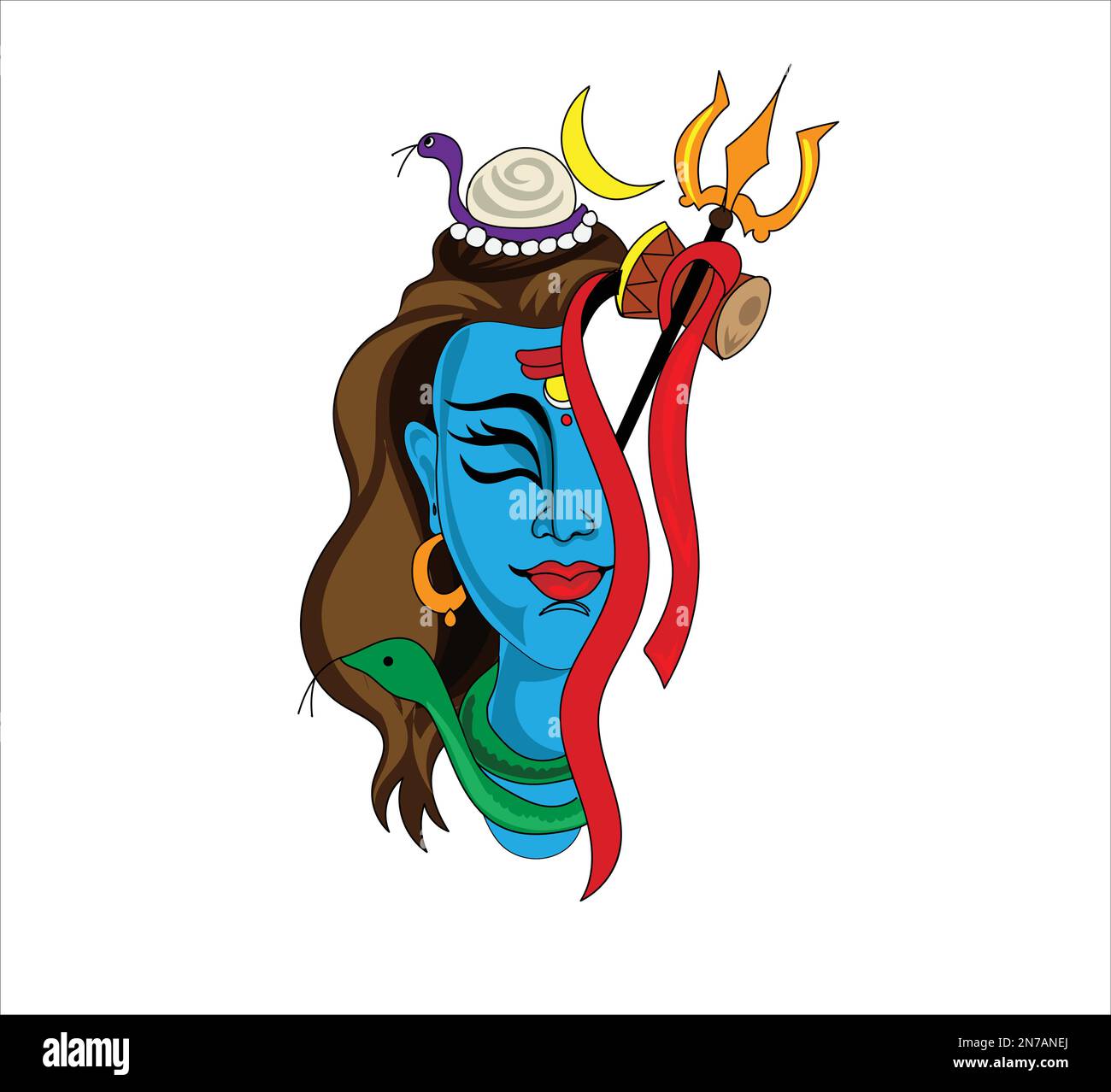 Shiva god. the great ascetic, the master of fertility, the master of ...