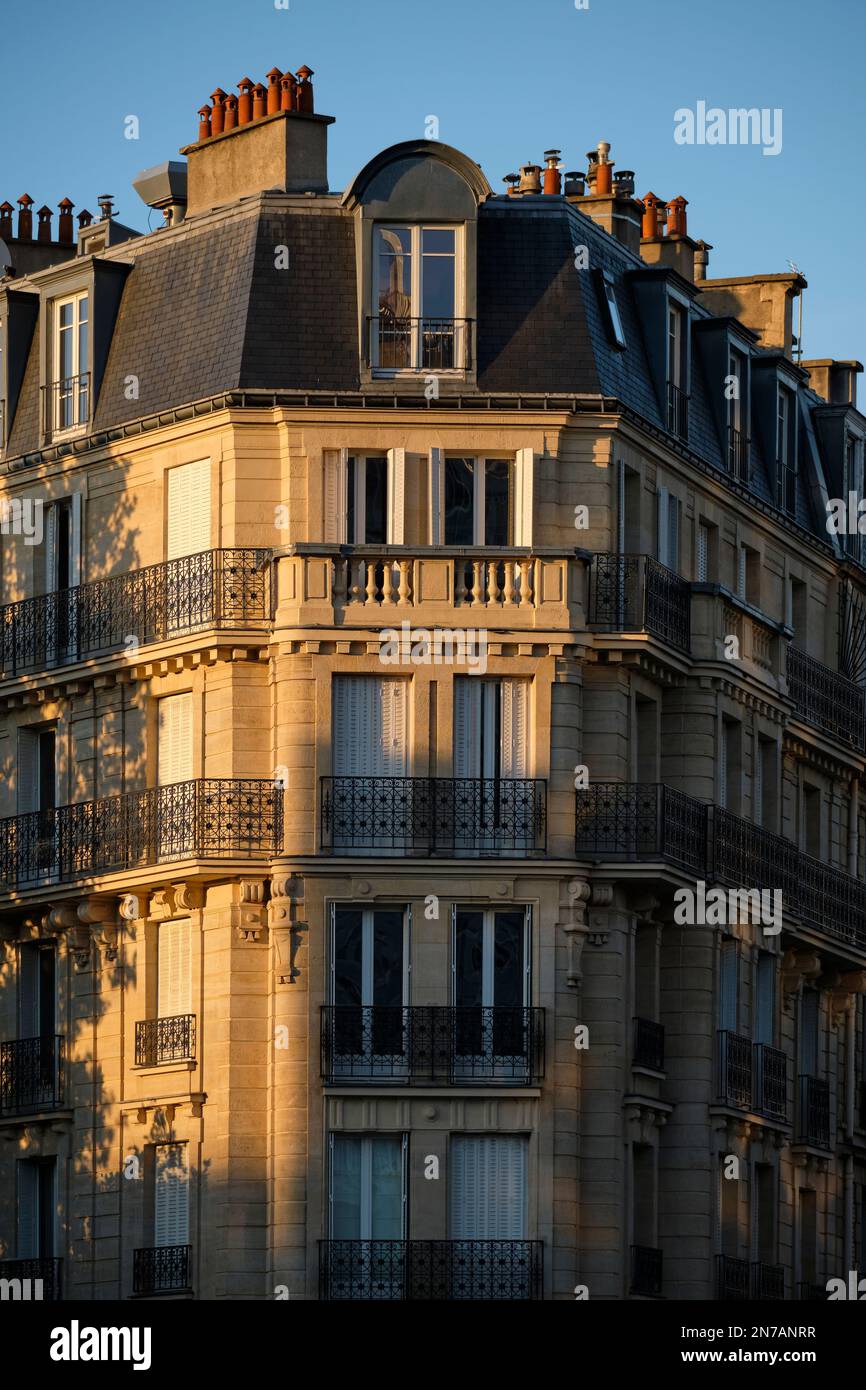 A beautiful view of a splendid building with a modern exterior design ...