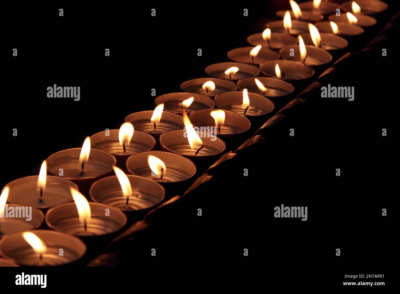 Blur candle hi-res stock photography and images - Alamy