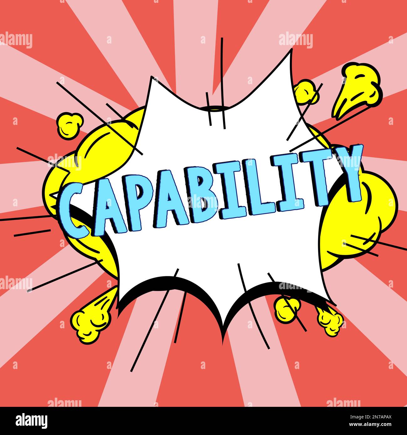 Text showing inspiration Capability. Conceptual photo the facility or ...