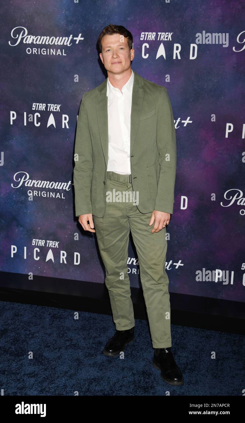 HOLLYWOOD, CALIFORNIA - FEBRUARY 09: Ed Speleers arrives for the Los ...