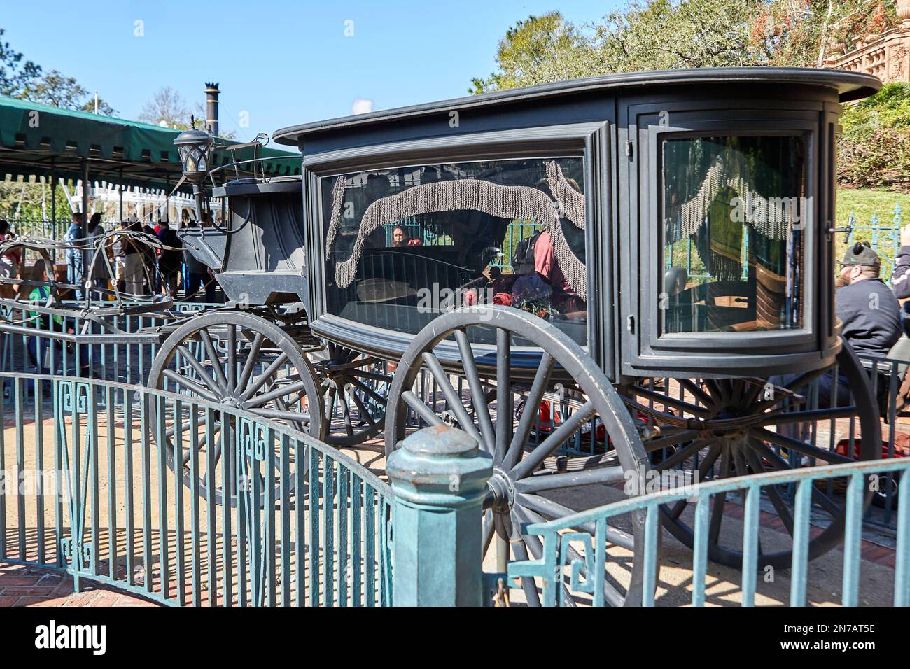 Bay Lake, FL, USA. February 03, 2023: Magic Kingdom weekends walk in ...
