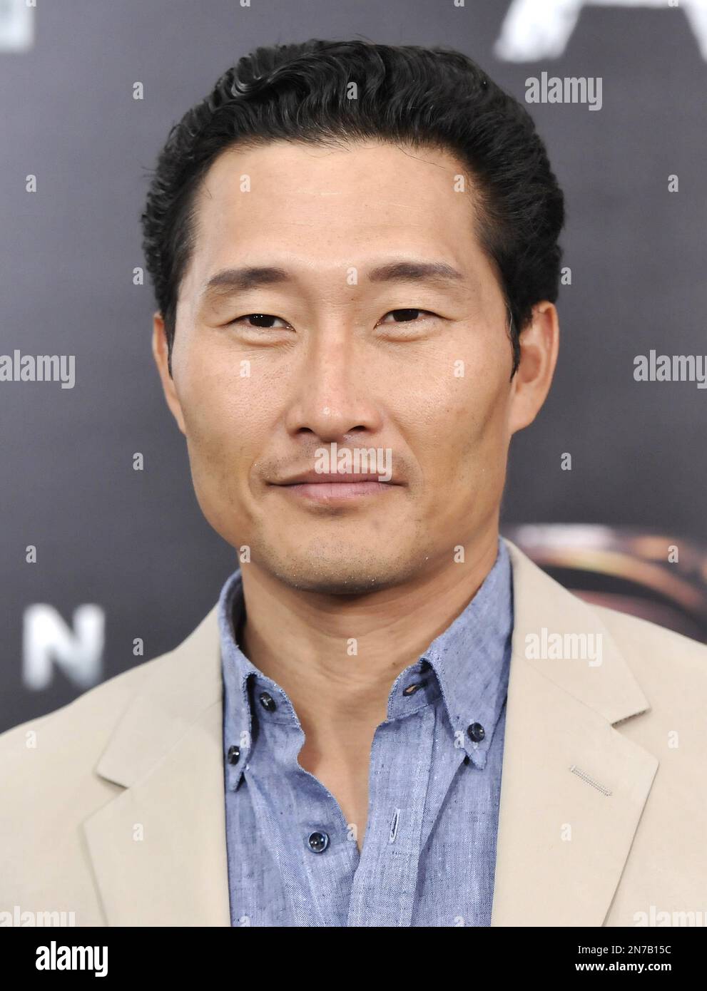 Actor Daniel Dae Kim attends the "Man Of Steel" world premiere at Alice ...