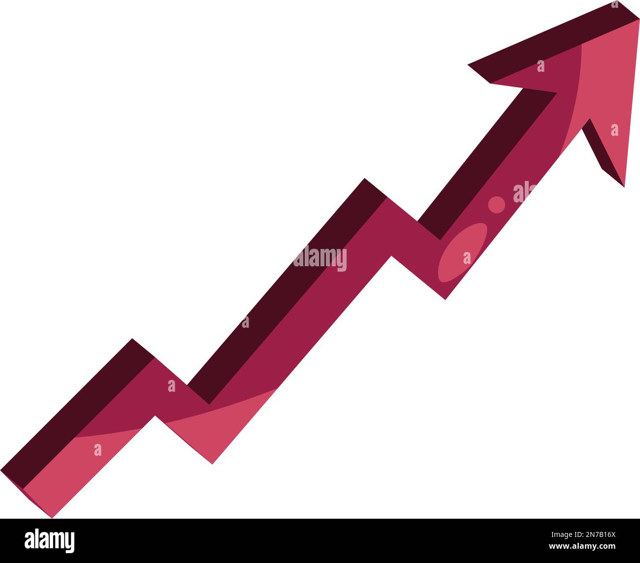 chart arrow up Stock Vector Image & Art - Alamy