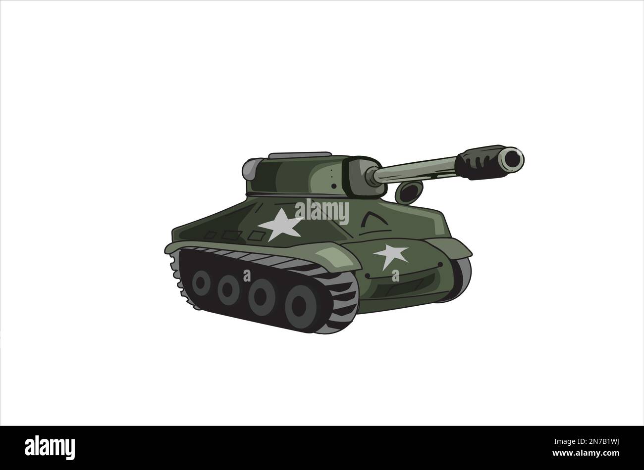 Army tank vector illustration Stock Vector Image & Art - Alamy