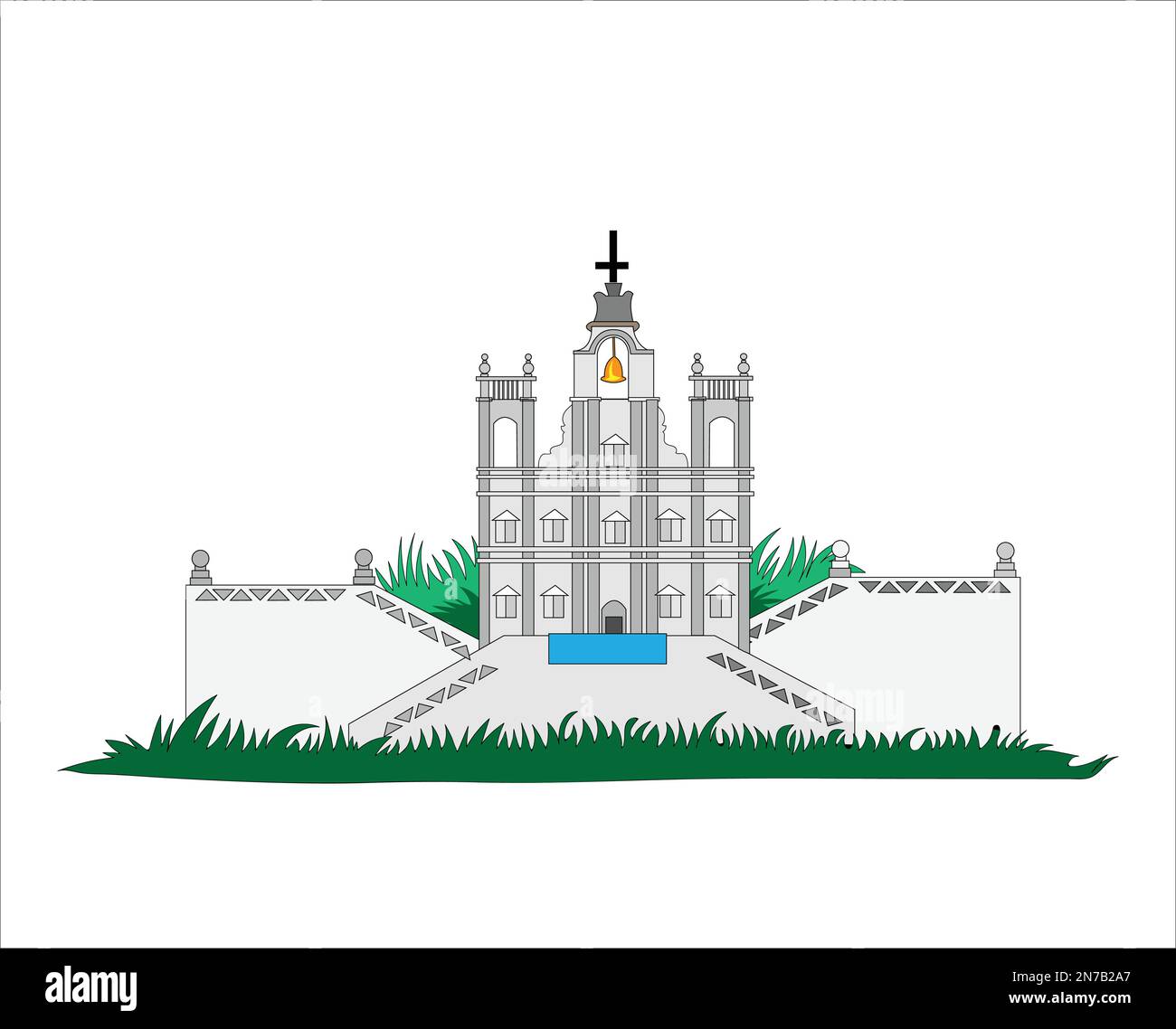 Religious architectural beauty Stock Vector Images - Alamy