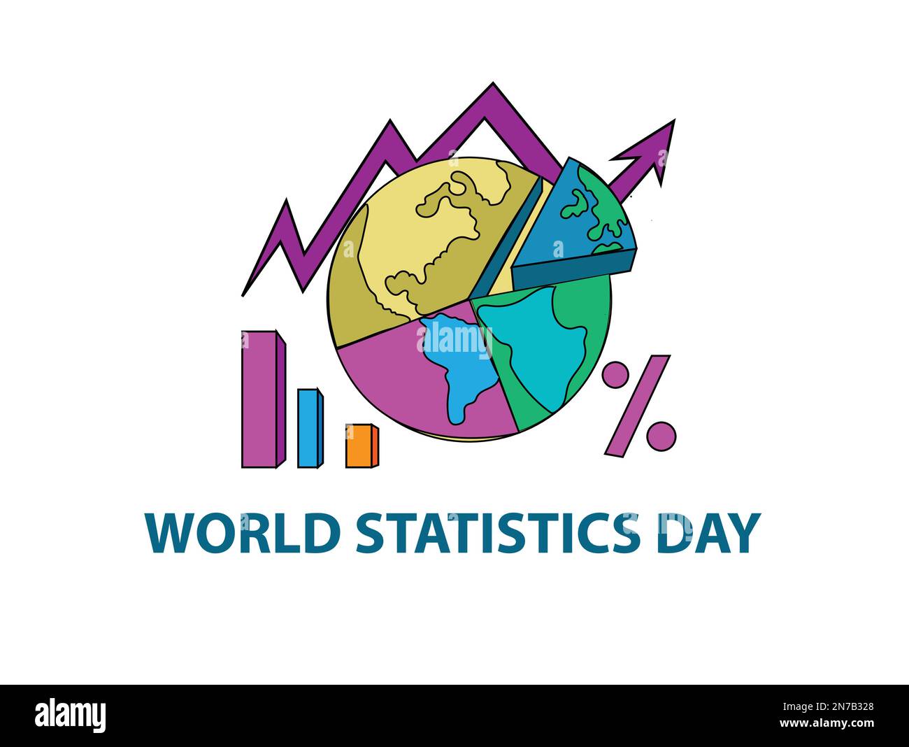 World Statistics Day poster vector Stock Vector Image & Art - Alamy