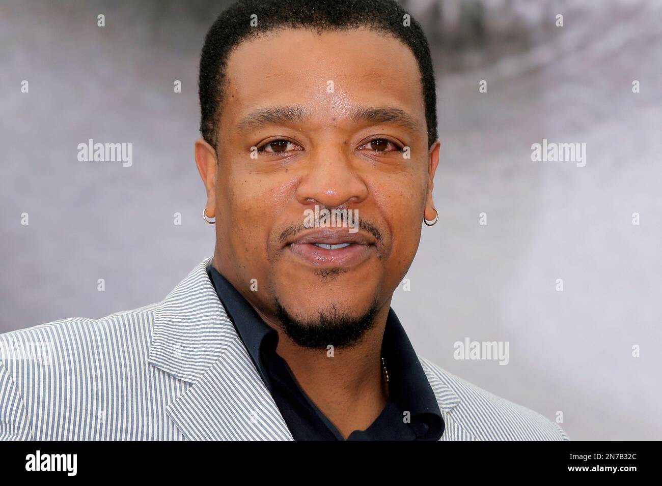 Actor Russell Hornsby of TV series "Grimm" poses for photographers ...
